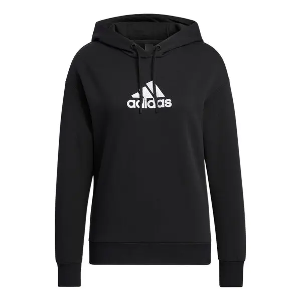 Adidas Logo Hoodie - Black