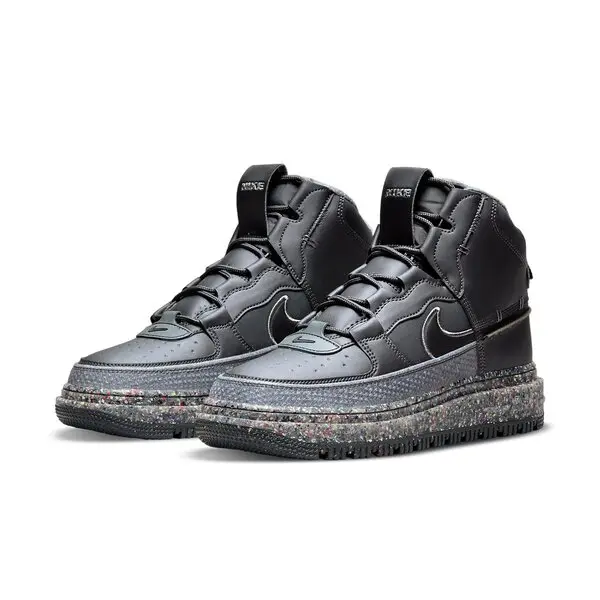 Nike Force 1 Boot Nn High Top Sneakers - Black