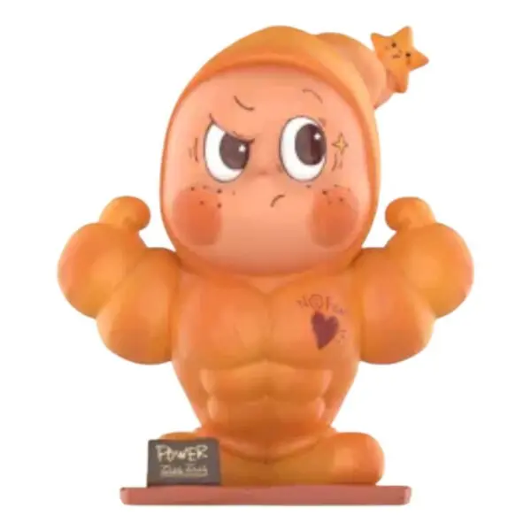 POP MART Twinkle Twinkle Savor The Moment Series Figure Strong Bread - Multi-color