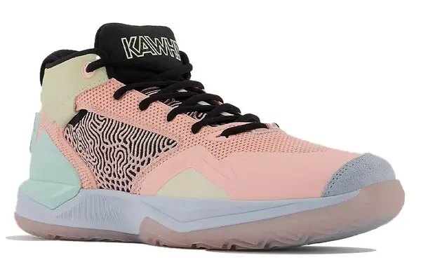 NEW BALANCE Kawhi 1 Athletic Shoes - Grey/pink