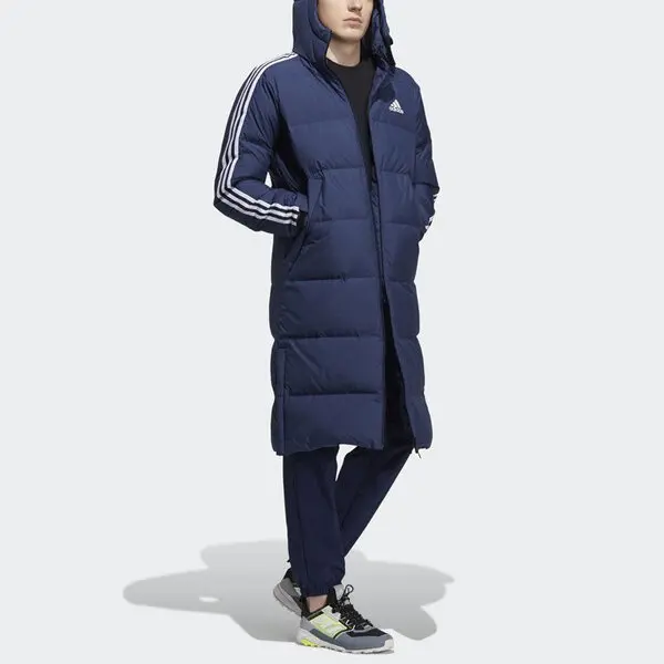Adidas 3st Long Down Coat - Multi-color