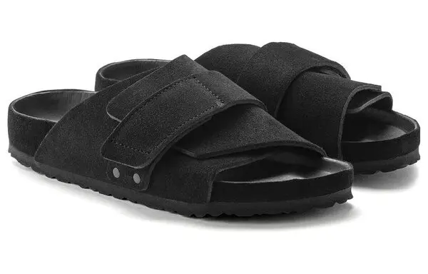 BIRKENSTOCK Kyoto Suede Leather Sandals