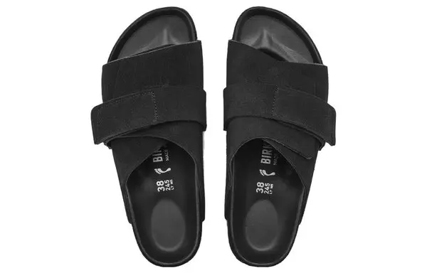 BIRKENSTOCK Kyoto Suede Leather Sandals