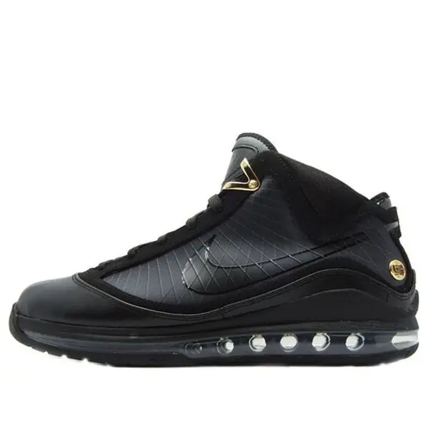 Nike Max Lebron 7 High Top Sneakers - Black