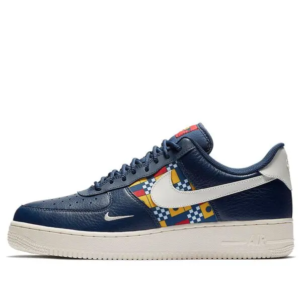 Nike Force 1 Low "nautical Redux" Sneakers - Blue/white/blue