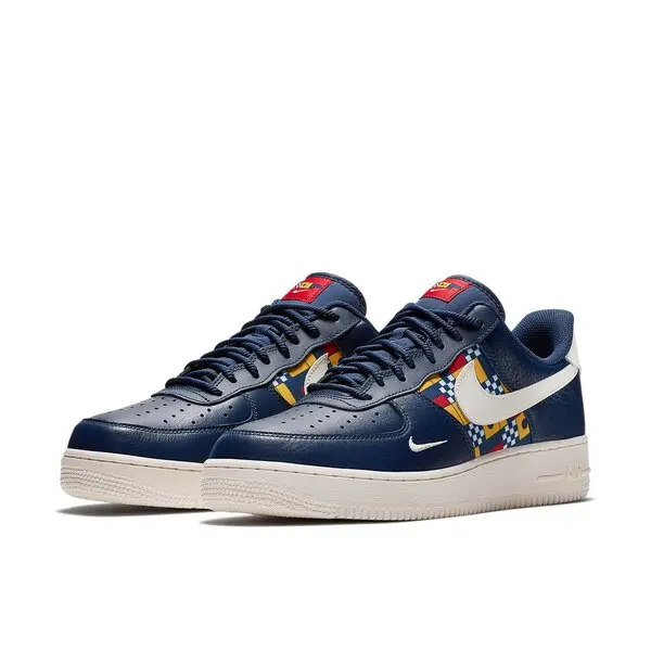 Nike Force 1 Low "nautical Redux" Sneakers - Blue/white/blue