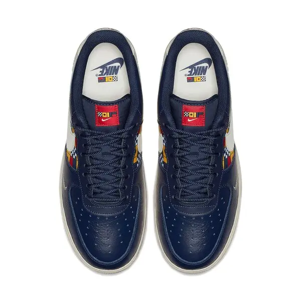 Nike Force 1 Low "nautical Redux" Sneakers - Blue/white/blue