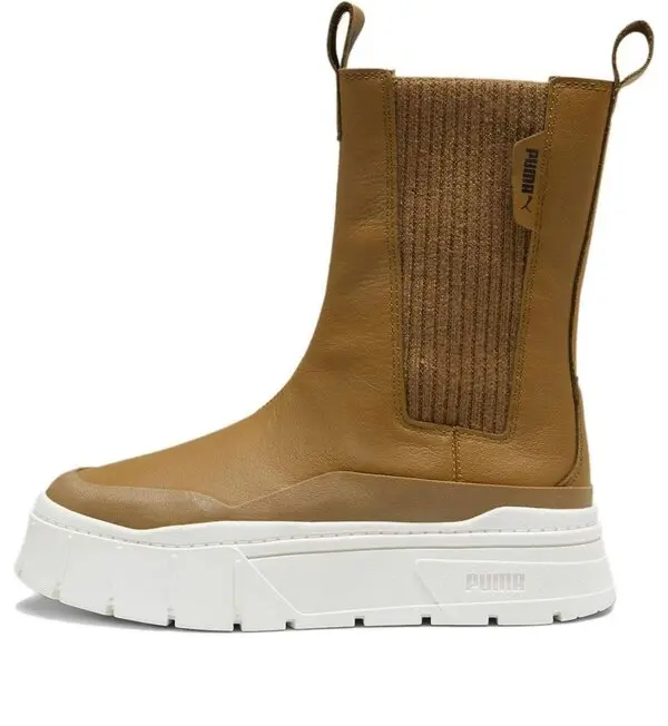 PUMA Mayze Stack Chelsea Winter Boot - Brown
