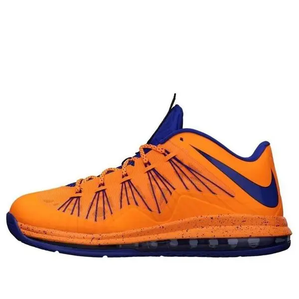 Nike Max Lebron 10 Low "knicks" Sneakers - /blackblue/white
