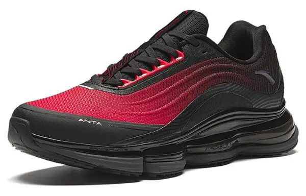 ANTA Running Series Sneakers - Black/red