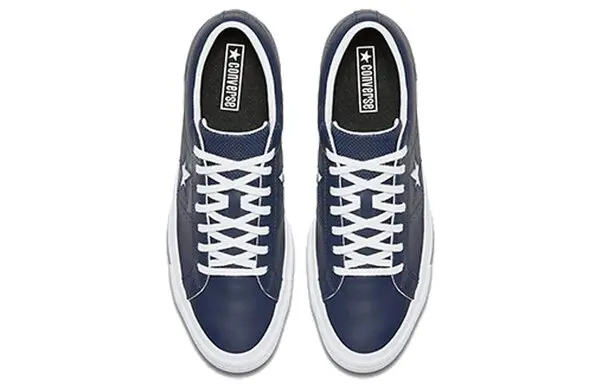 CONVERSE One Star Perforated Leather Low Top - Blue