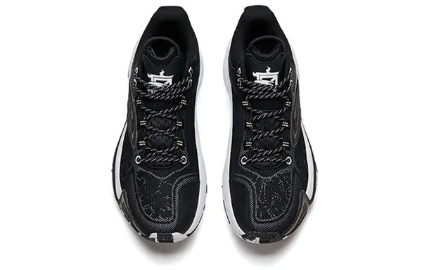 ANTA Hear Wave 3 Athletic Sneakers - Black/white
