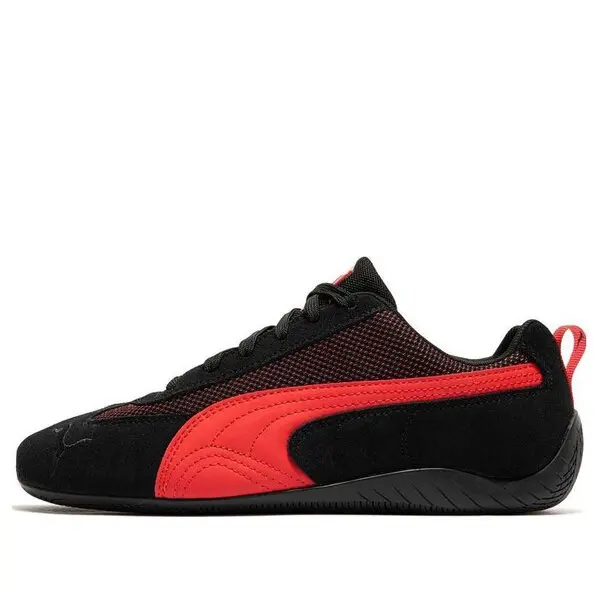 PUMA Scuderia Ferrari Speedcat "metal Energy" Low Top Sneakers - Black/red