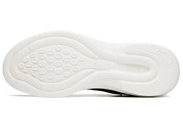 ANTA Running Series Knit Sneakers - Black/white