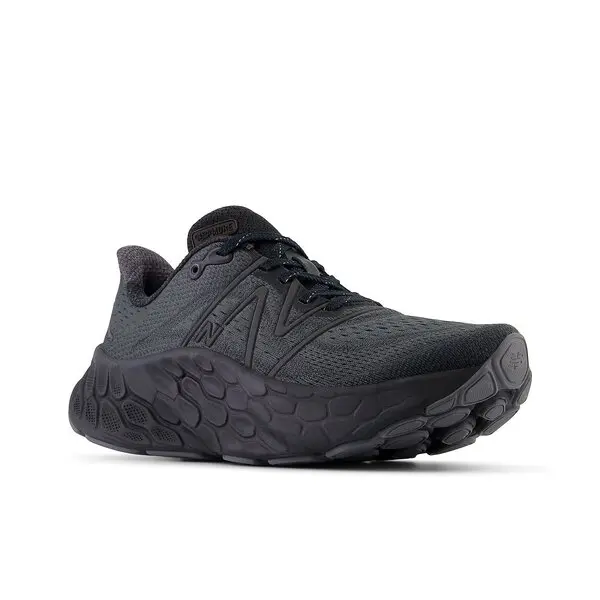 NEW BALANCE Fresh Foam X More V4 Lace-up Sneakers - Black/starlight