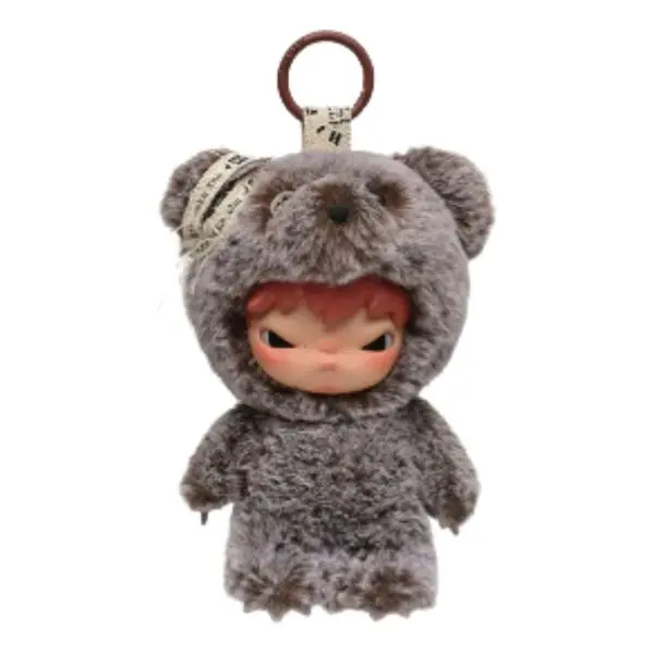 POP MART Hirono Road Journal Plush Pendant 'frostfall Hour - Multi-color