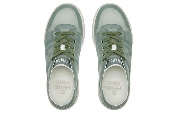 Fendi Match Low Top Mesh Sneakers