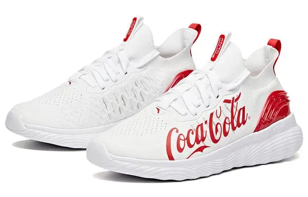 ANTA X Coca Cola Training Shoes 'white Red