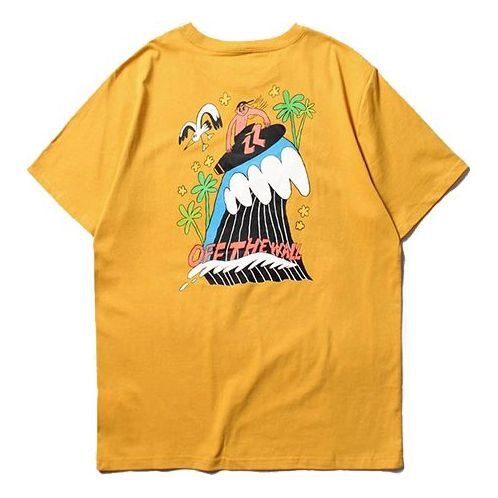 VANS Asian Artist Crossover Series Graphic Tee - Yellow
