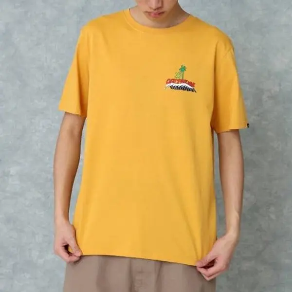VANS Asian Artist Crossover Series Graphic Tee - Yellow