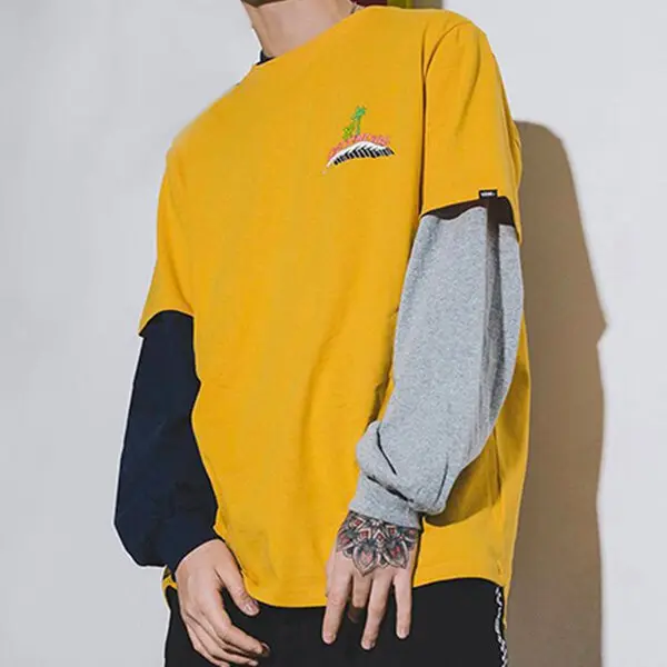 VANS Asian Artist Crossover Series Graphic Tee - Yellow