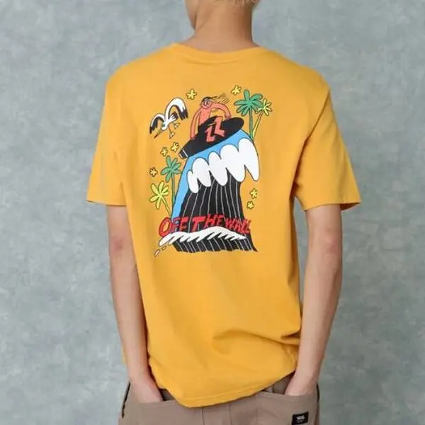 VANS Asian Artist Crossover Series Graphic Tee - Yellow