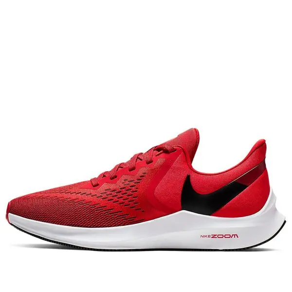 Nike Zoom Winflo 6 Low Top Sneakers - Red/black