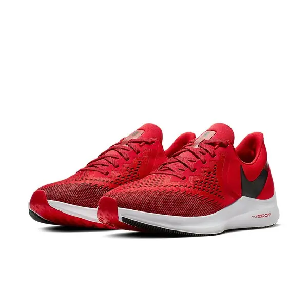 Nike Zoom Winflo 6 Low Top Sneakers - Red/black