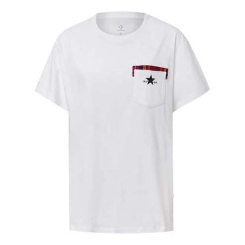CONVERSE Short Sleeve Pocket T-shirt - White