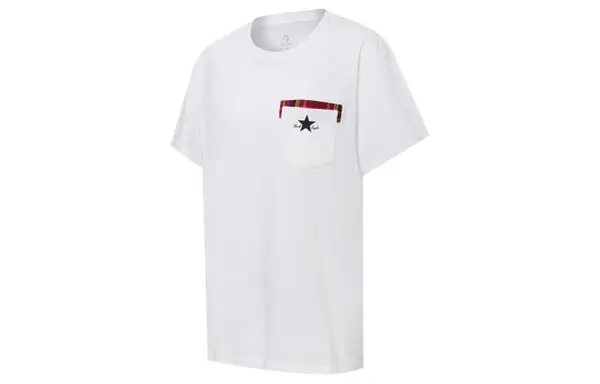 CONVERSE Short Sleeve Pocket T-shirt - White