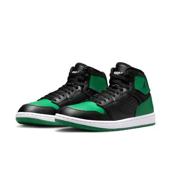 JORDAN Air Access High Top Sneakers - Black/green