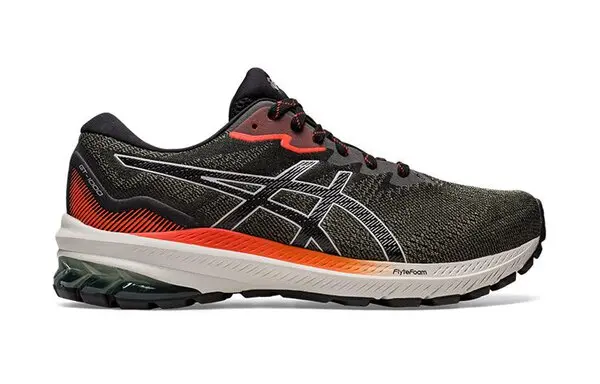 Asics Gt-1000 11 Tr "nature Bathing Olive Orange" Athletic Sneakers - Brown/green