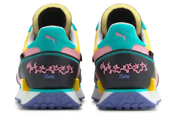 PUMA Future Rider "solar Power" Sneakers - Black/green/pink
