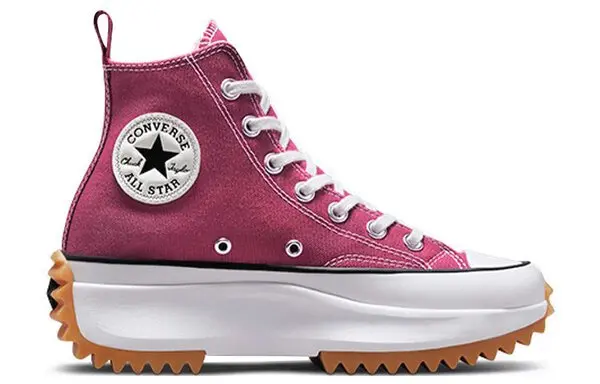 CONVERSE Run Star Hike High Top Sneakers - Pink/red/white