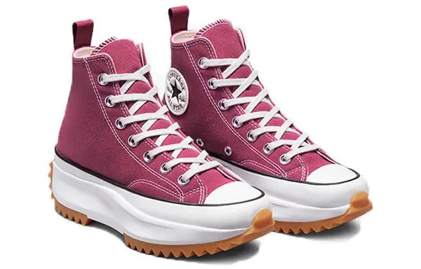 CONVERSE Run Star Hike High Top Sneakers - Pink/red/white
