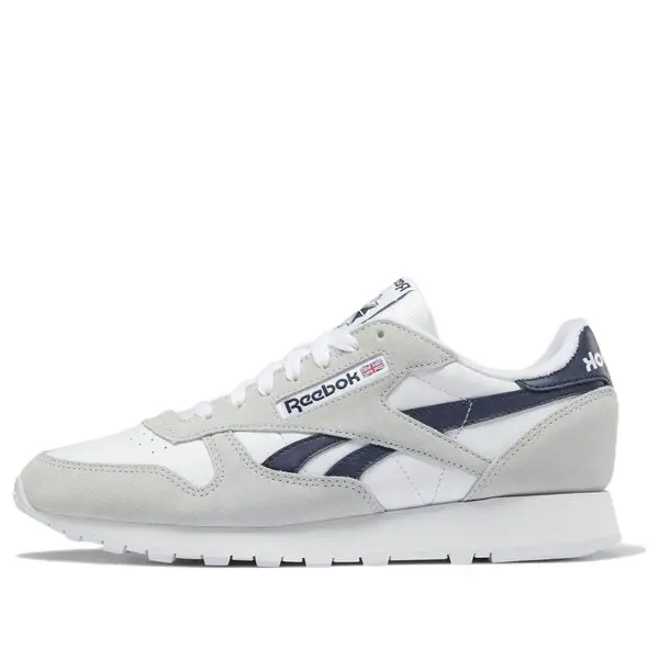 REEBOK Classic Leather Sneakers - White/blue