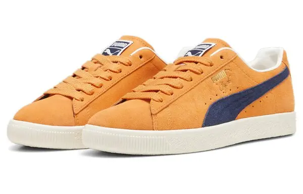 PUMA Clyde Og "clementine Navy" Sneakers - Clementine/navy