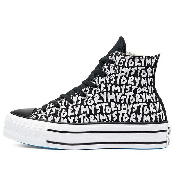 CONVERSE Chuck Taylor All Star Platform High 'my Story - Black