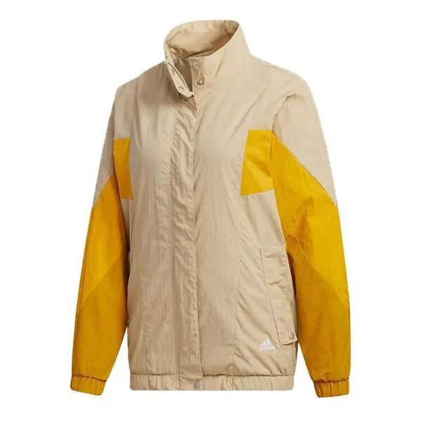 Adidas Must Have Woven Jacket - Tan/yellow