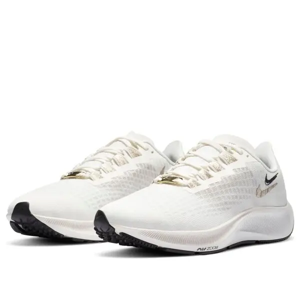 Nike Zoom Pegasus 37 Premium Sneakers - White/blue/yellow