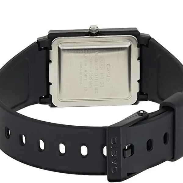 Casio Quartz Analog Watch With Blue Dial And Black Strap