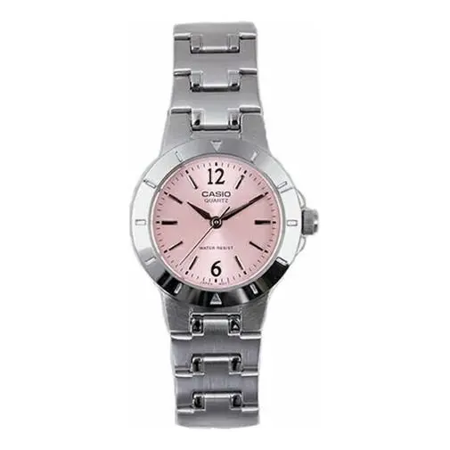 Casio Quartz Waterproof Analog Watch - Silver