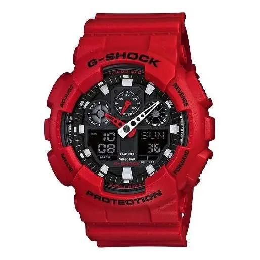 Casio G-shock Analog-digital Watch - Red
