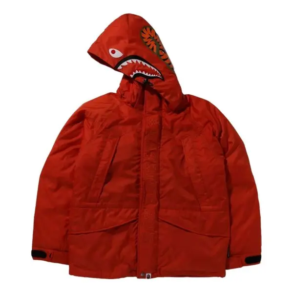 A BATHING APE Shark Snowboard Down Jacket