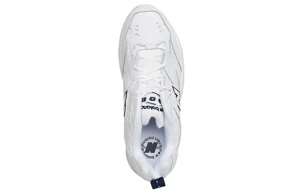 NEW BALANCE 608v1 Lace Up Sneakers - White/blue
