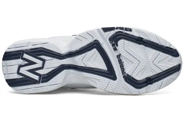 NEW BALANCE 608v1 Lace Up Sneakers - White/blue