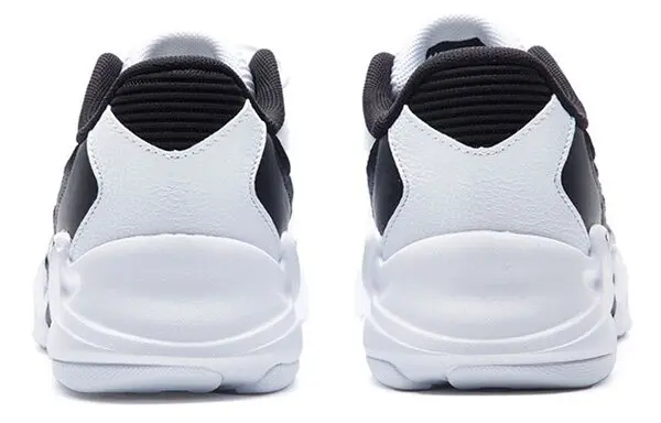 ANTA Low Top Lace-up Sneakers - White/black