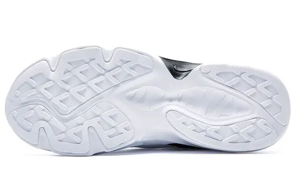 ANTA Low Top Lace-up Sneakers - White/black
