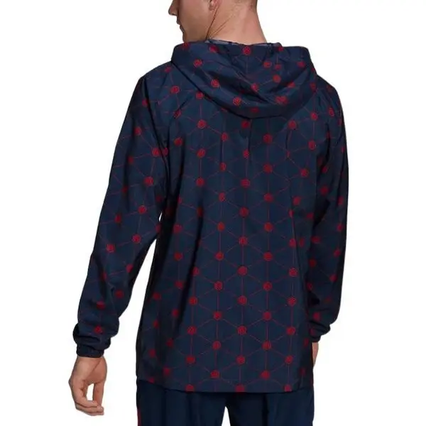 Adidas Arsenal Windbreaker With Graphic Print
