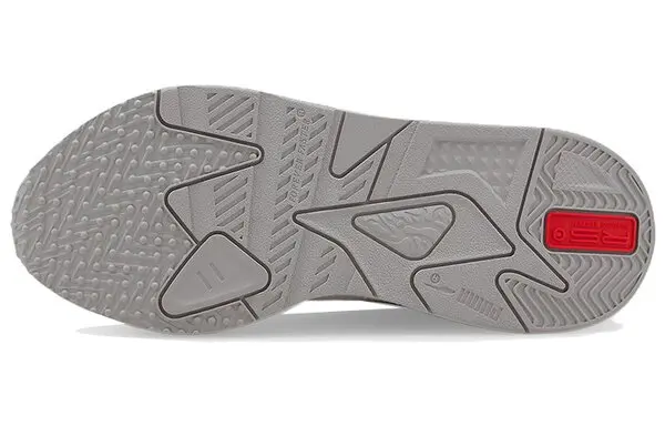PUMA Rs-z "outline" Low Top Sneakers - Gray/blue/white